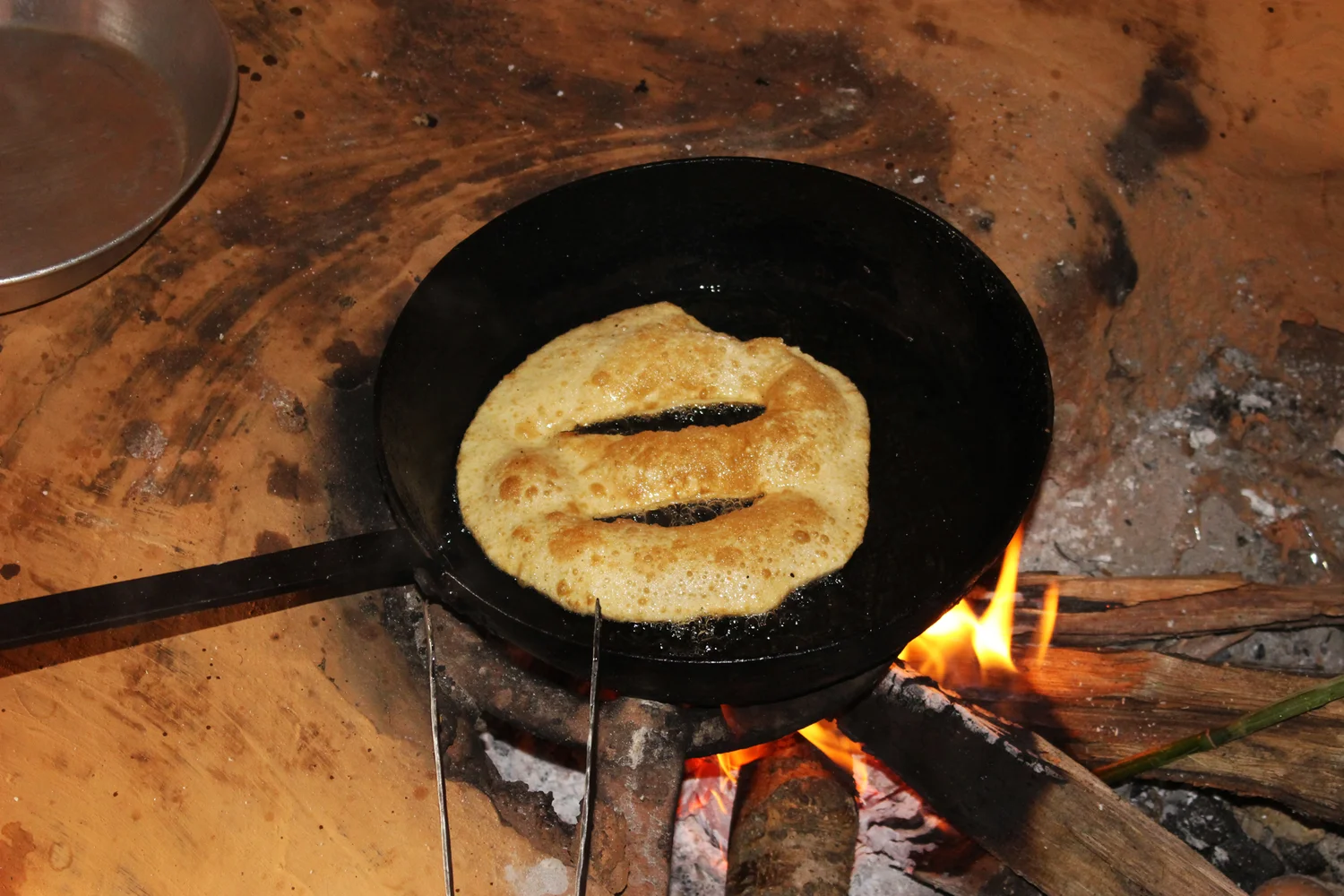 Gurung bread, honey, Himalayan salt. — Little Wander