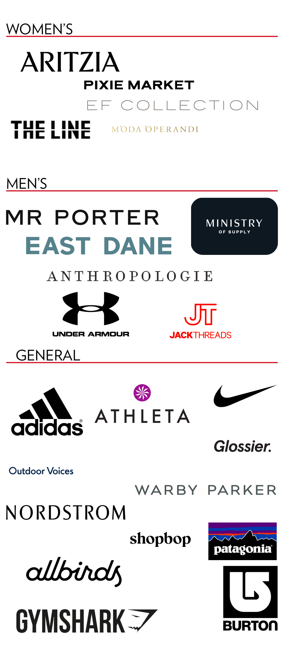 Lululemon Competitors