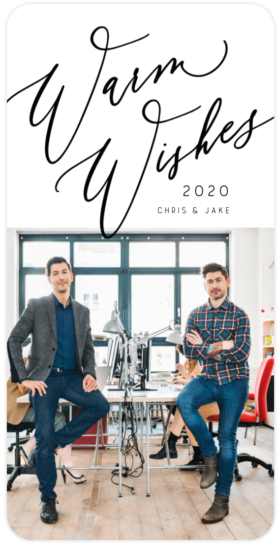 15 Best Holiday Card Messages for Employees — Mixbook Inspiration