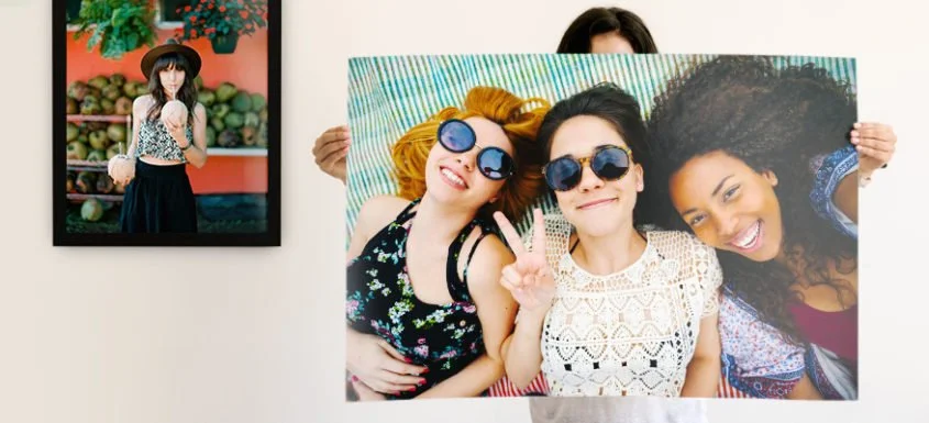 Decorating with Mixbook Poster Prints