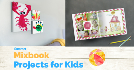 Kid's Summer Mixbook Projects