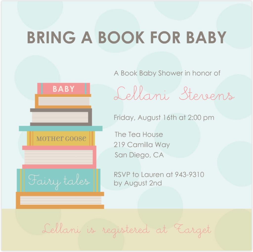 Made to Order Baby Shower Invitation Ideas
