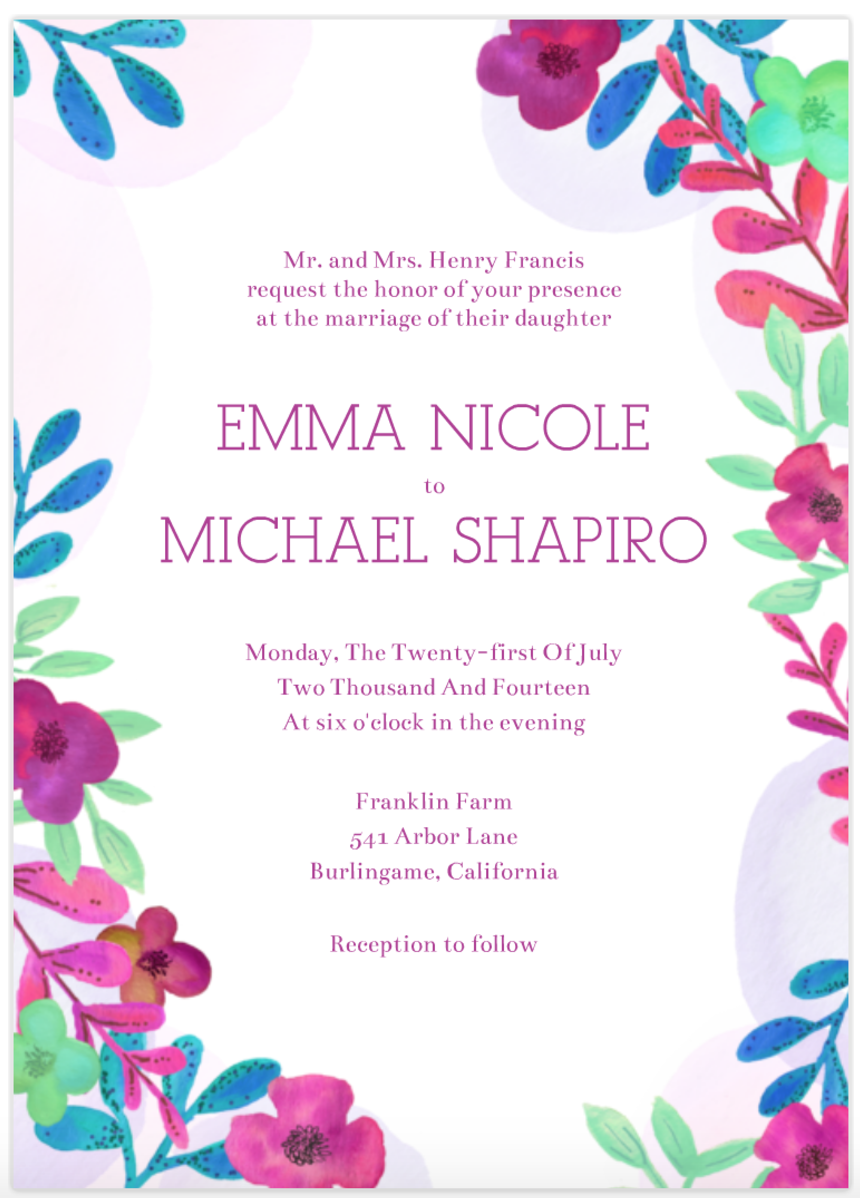 Introducing the Newest Wedding Invitations from Mixbook!