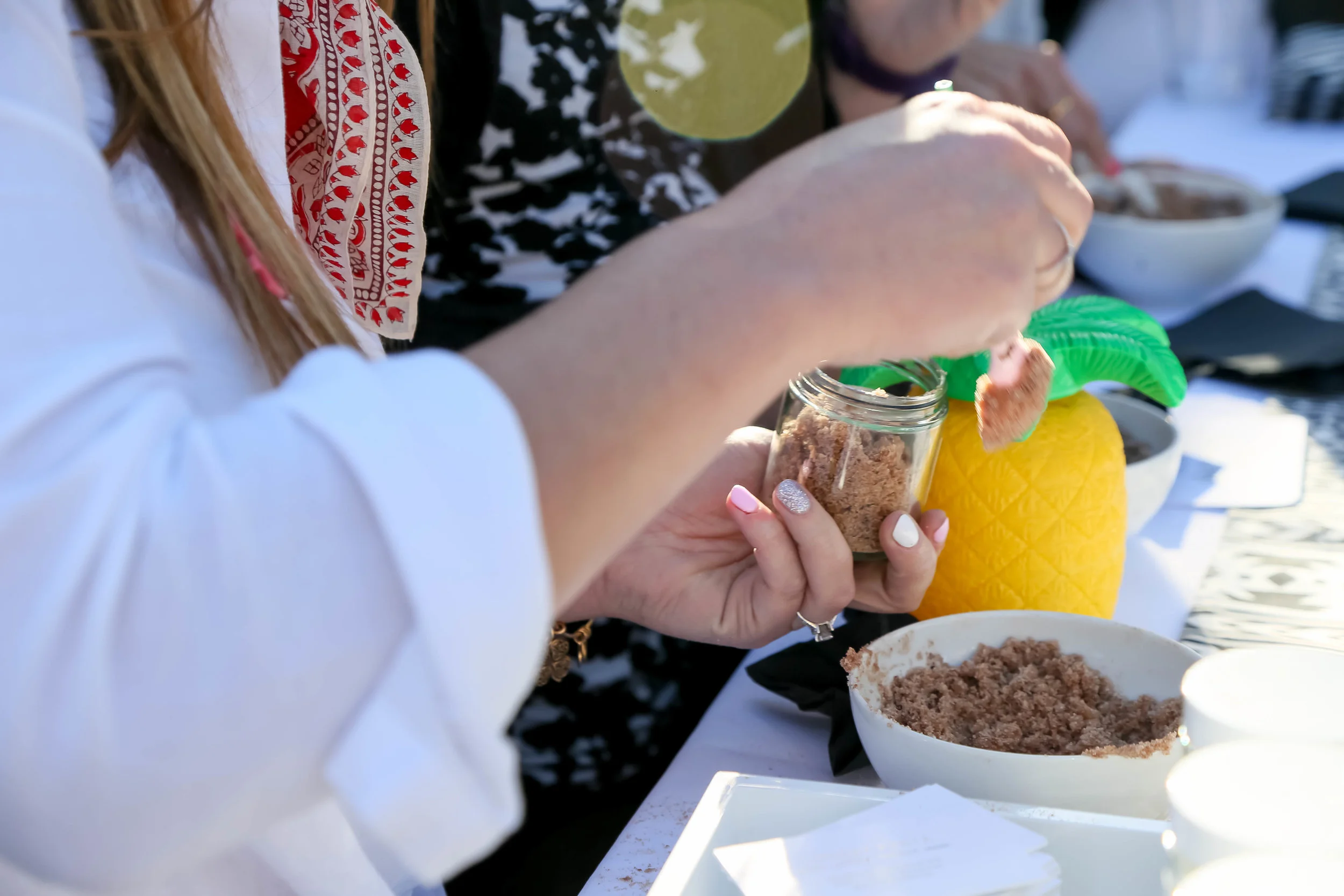 DIY Mint Chocolate Body Scrub