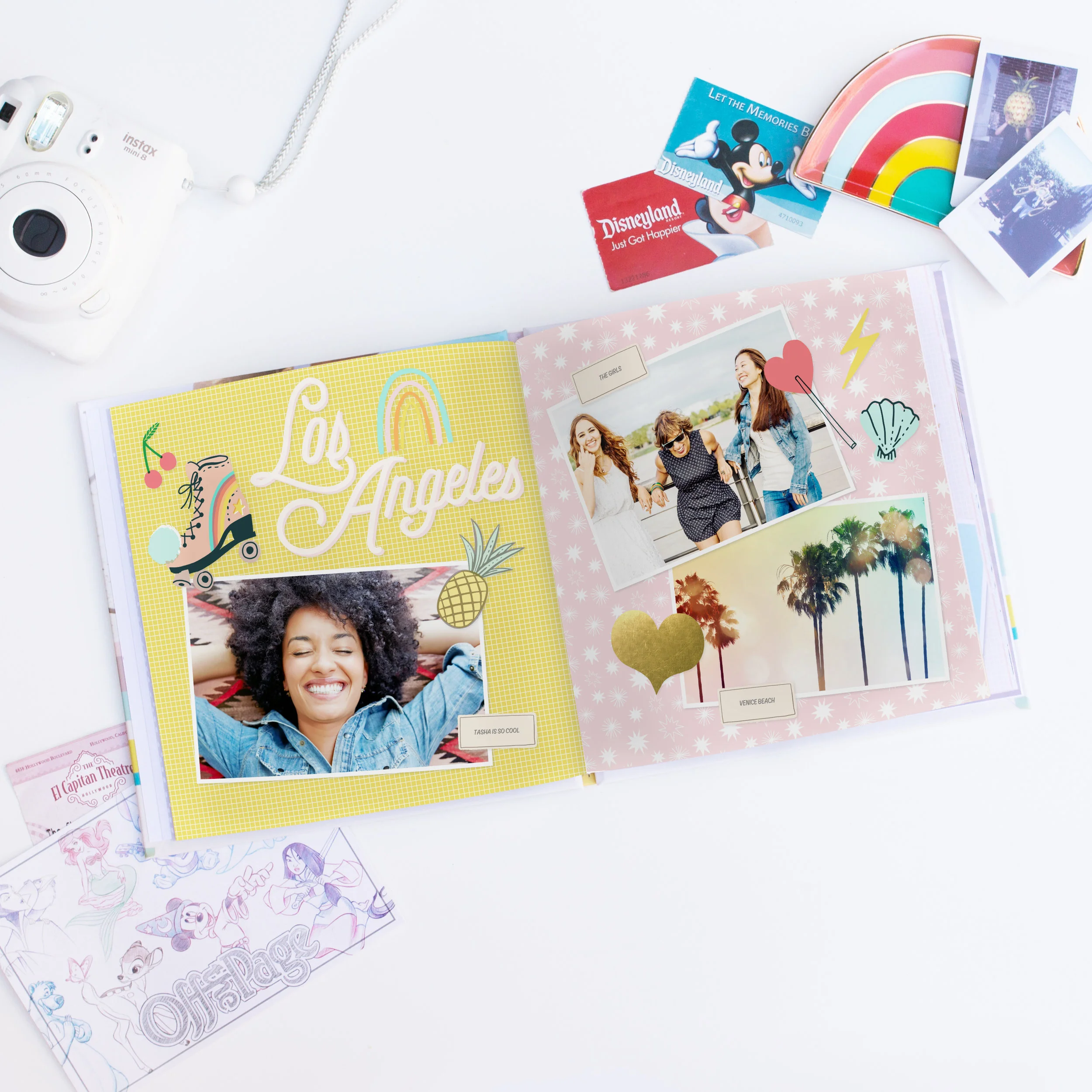 Customized Spring Break Vacation Photo Albums