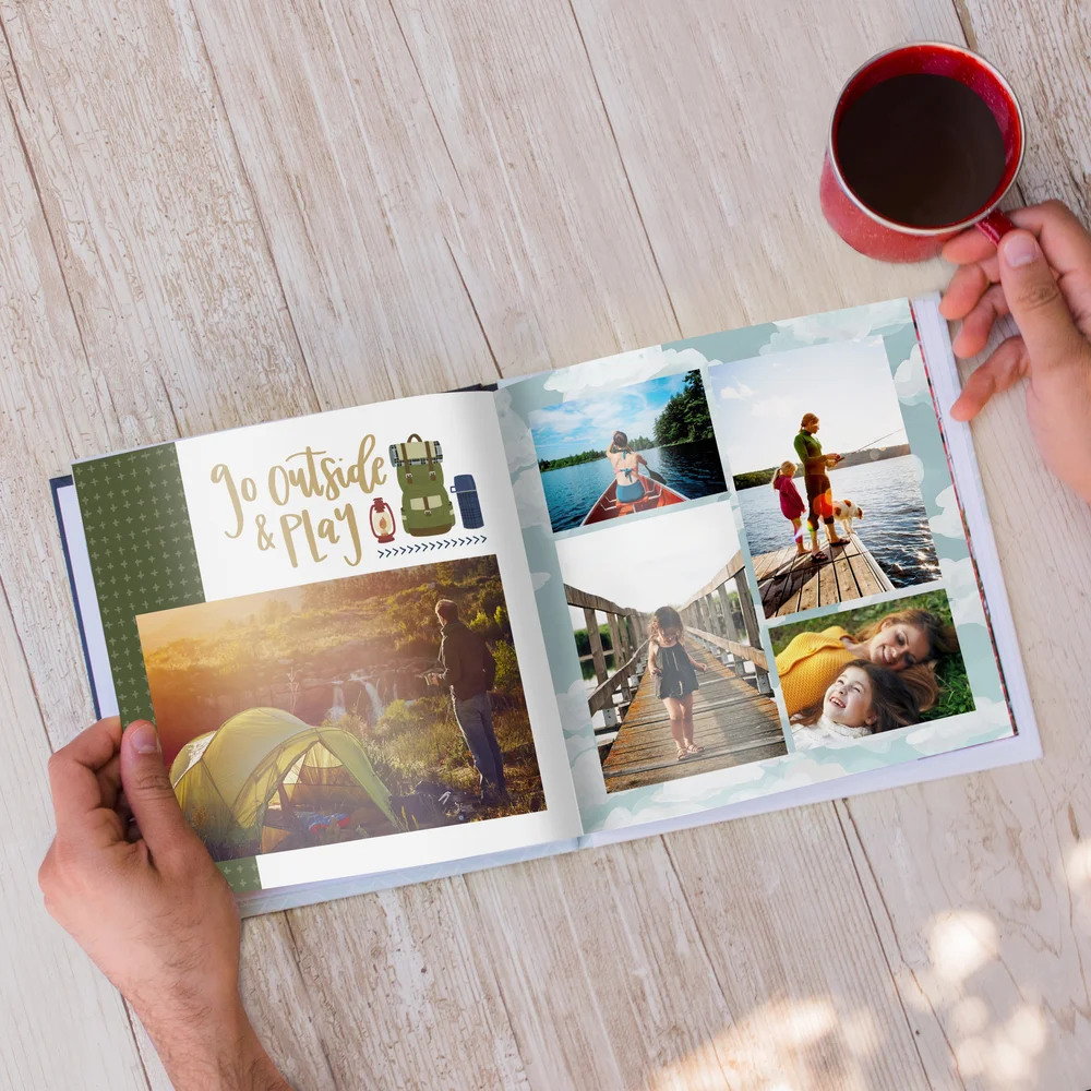 Customized Spring Break Vacation Photo Albums