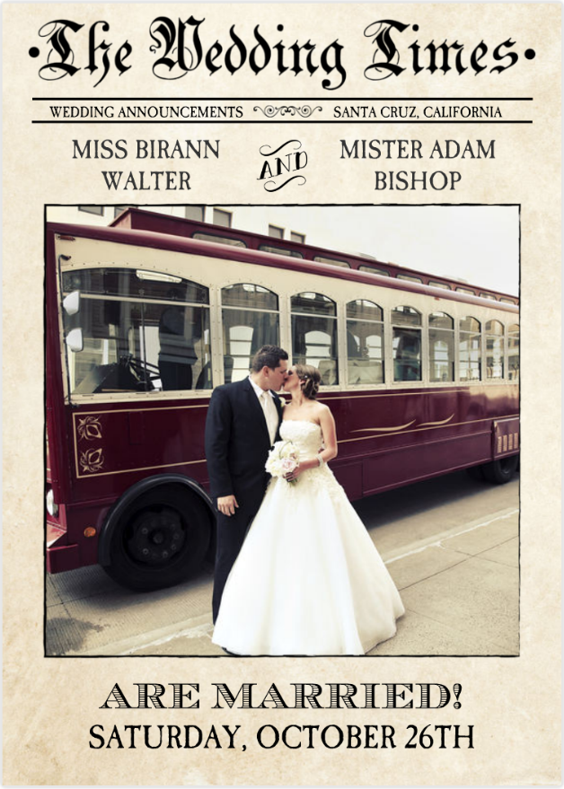 How To Create Your Perfect Wedding Announcement, Plus Proper Etiquette