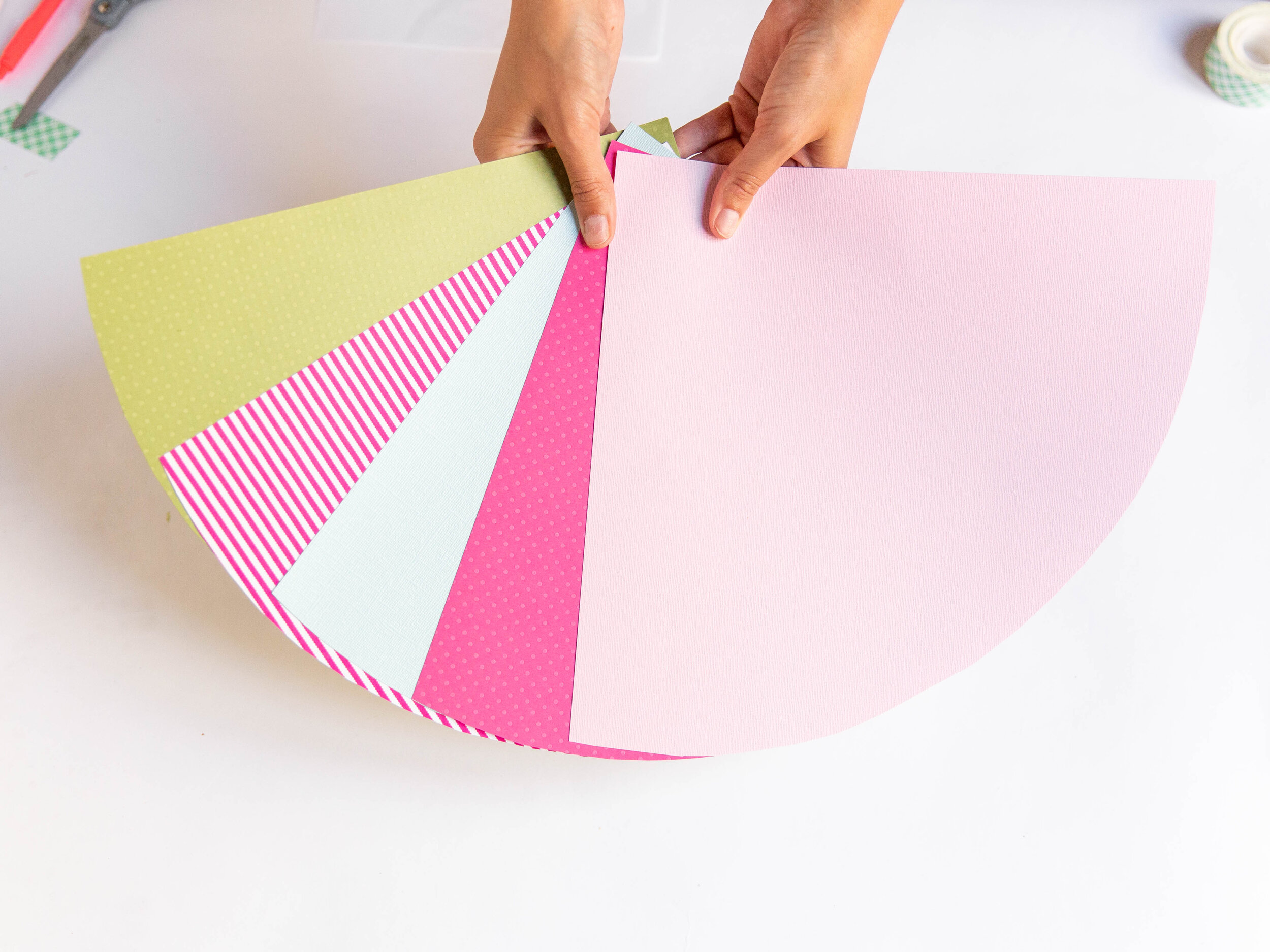 Create Christmas Tree Paper Cones