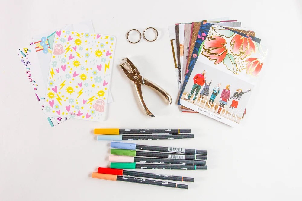 Create a Holiday Card Flip Book