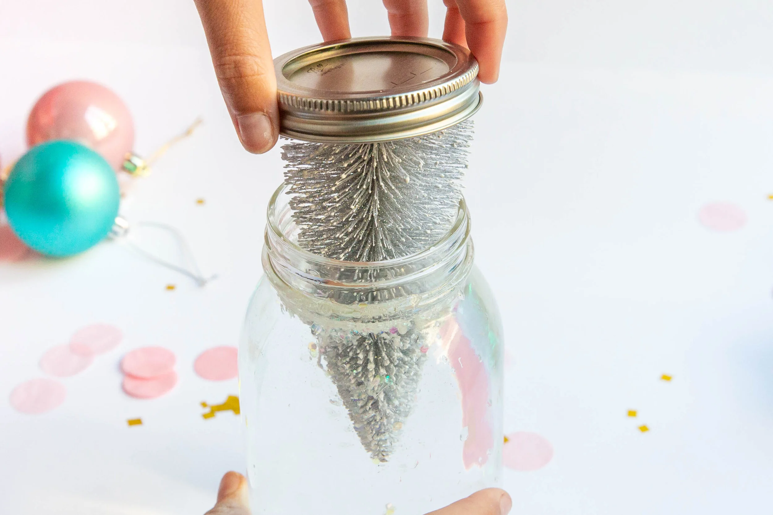 DIY Snow Globes