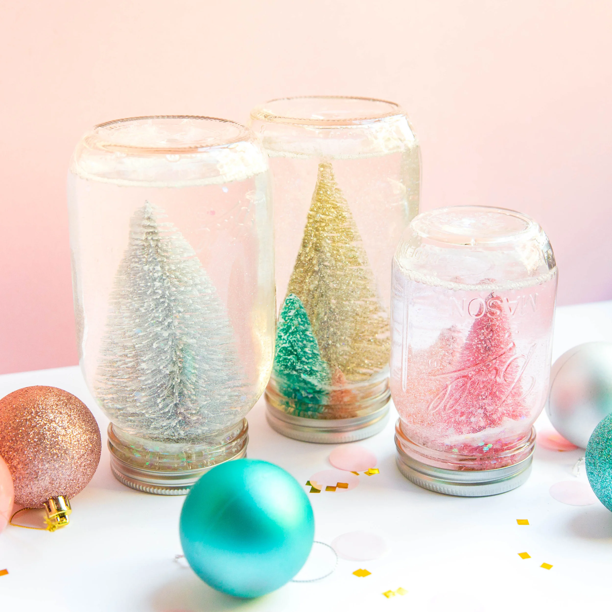 DIY Snow Globes