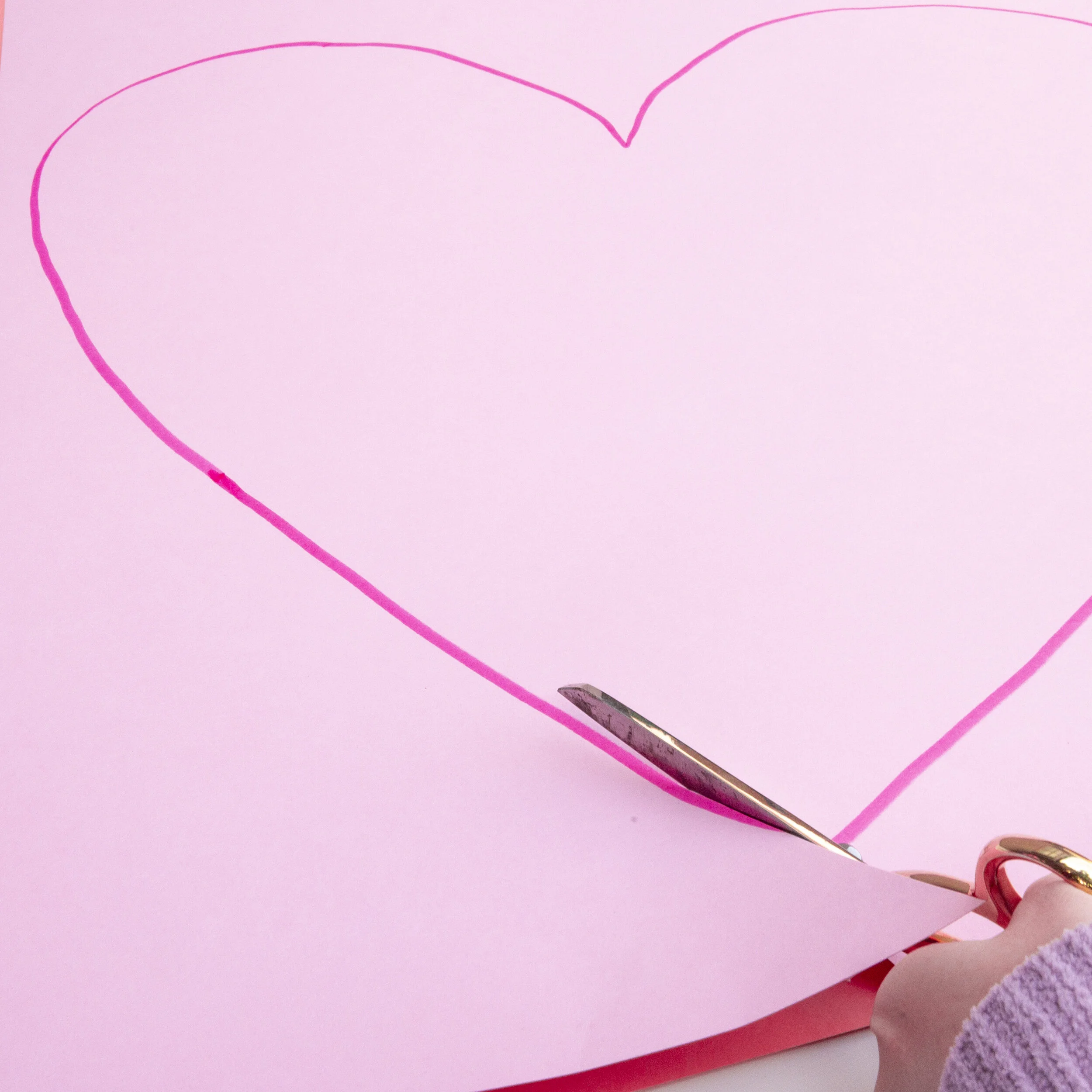 Valentine's Day Heart DIY Cutouts