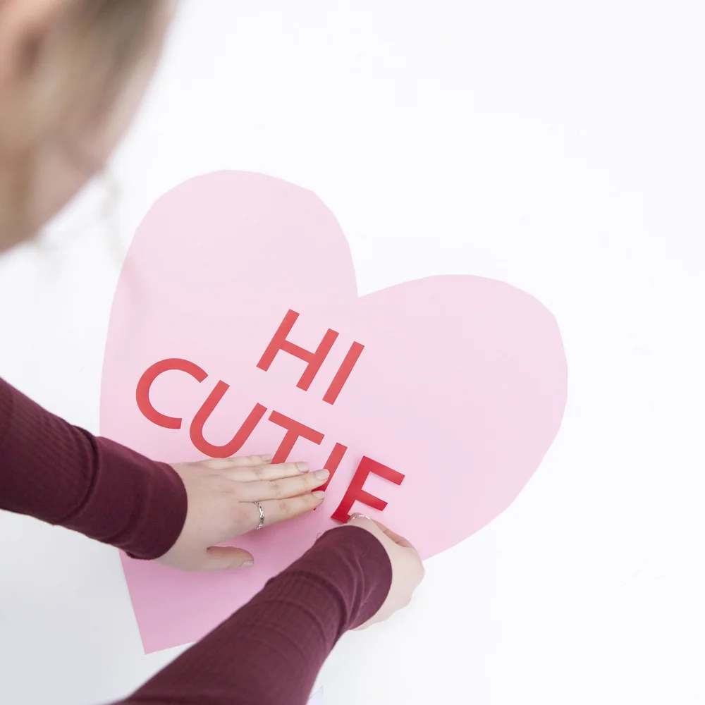 Valentine's Day Heart DIY Cutouts