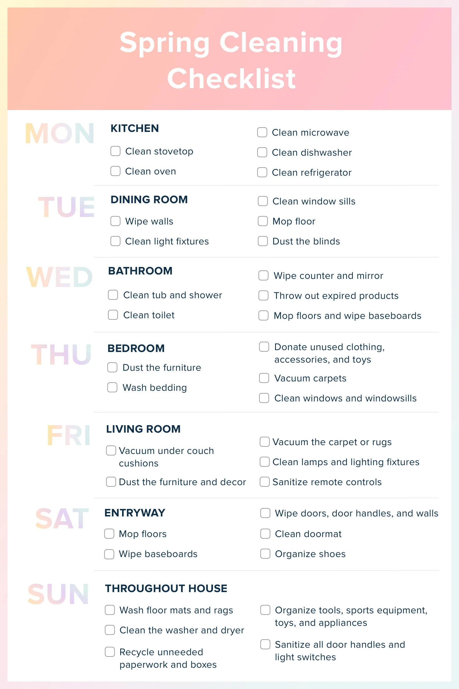 Spring Cleaning At Home — Mixbook Inspiration