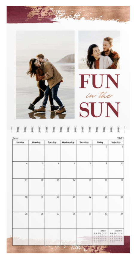 New 2021 Custom Photo Calendars — Mixbook Inspiration