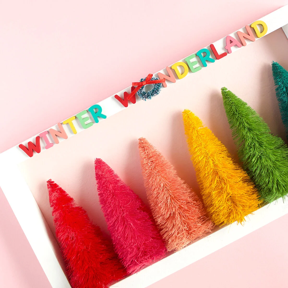 Holiday DIY Winter Wonderland Sign