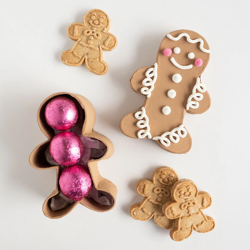 DIY Gingerbread Man Gift Box — Mixbook Inspiration