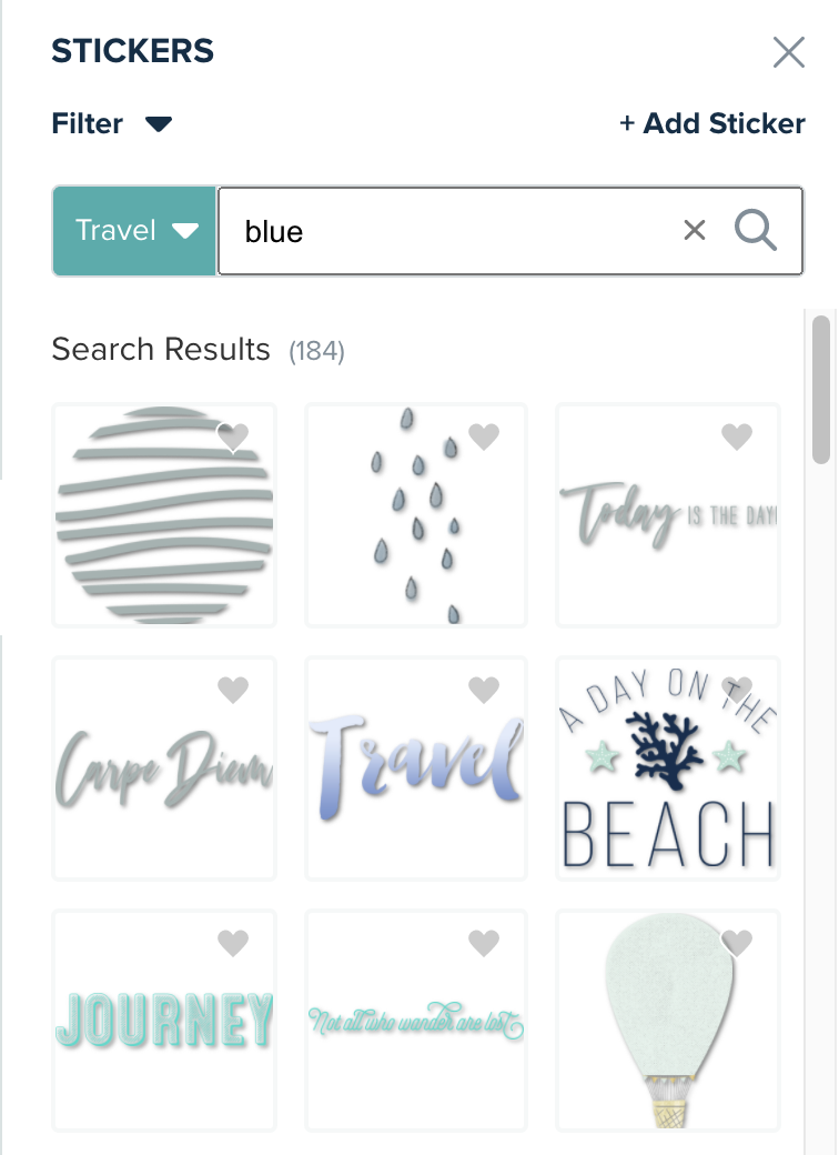 Editor Tip: Searching our Sticker & Background Database