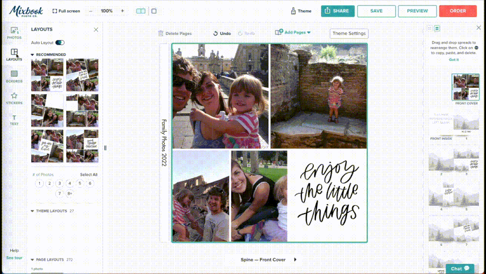 Photo Books Just Got Easier with Mixbook's Smart Design Tools — Mixbook Inspiration