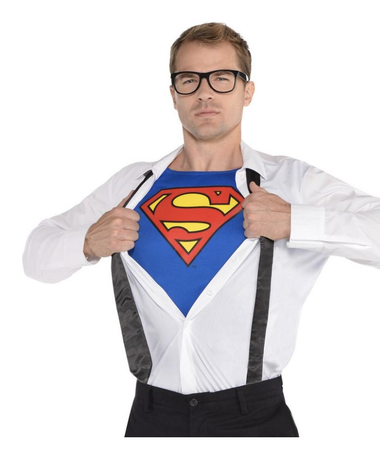 Clark Kent Homemade Costume