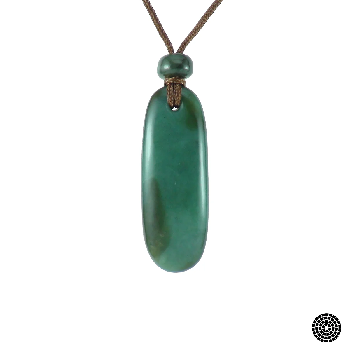 Big Sur Light Blue Jade Pendant — California Jade Carvings