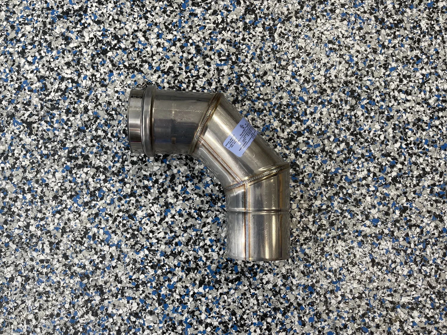 Hot Dawg Garage Heater Exhaust Kit - Straight — Garage Boss