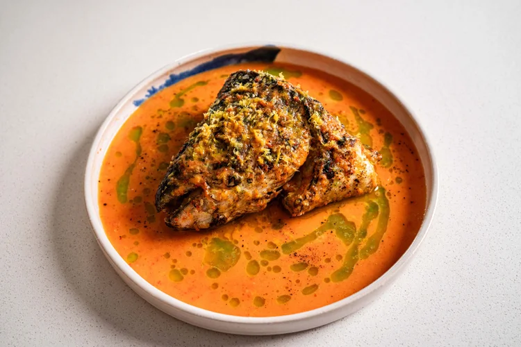 Buttery, Saucy Fish Head — Jun & Tonic