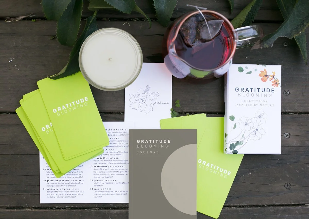 Gratitude Blooming Reflection Cards | Gratitude Journal | Unique gifts