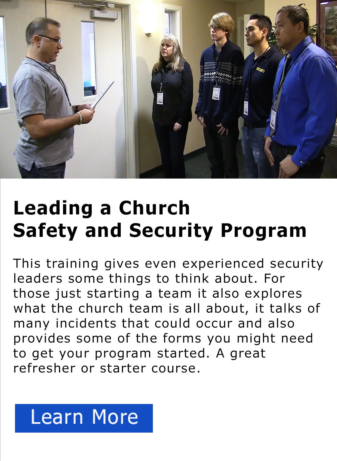 Church Security Answers