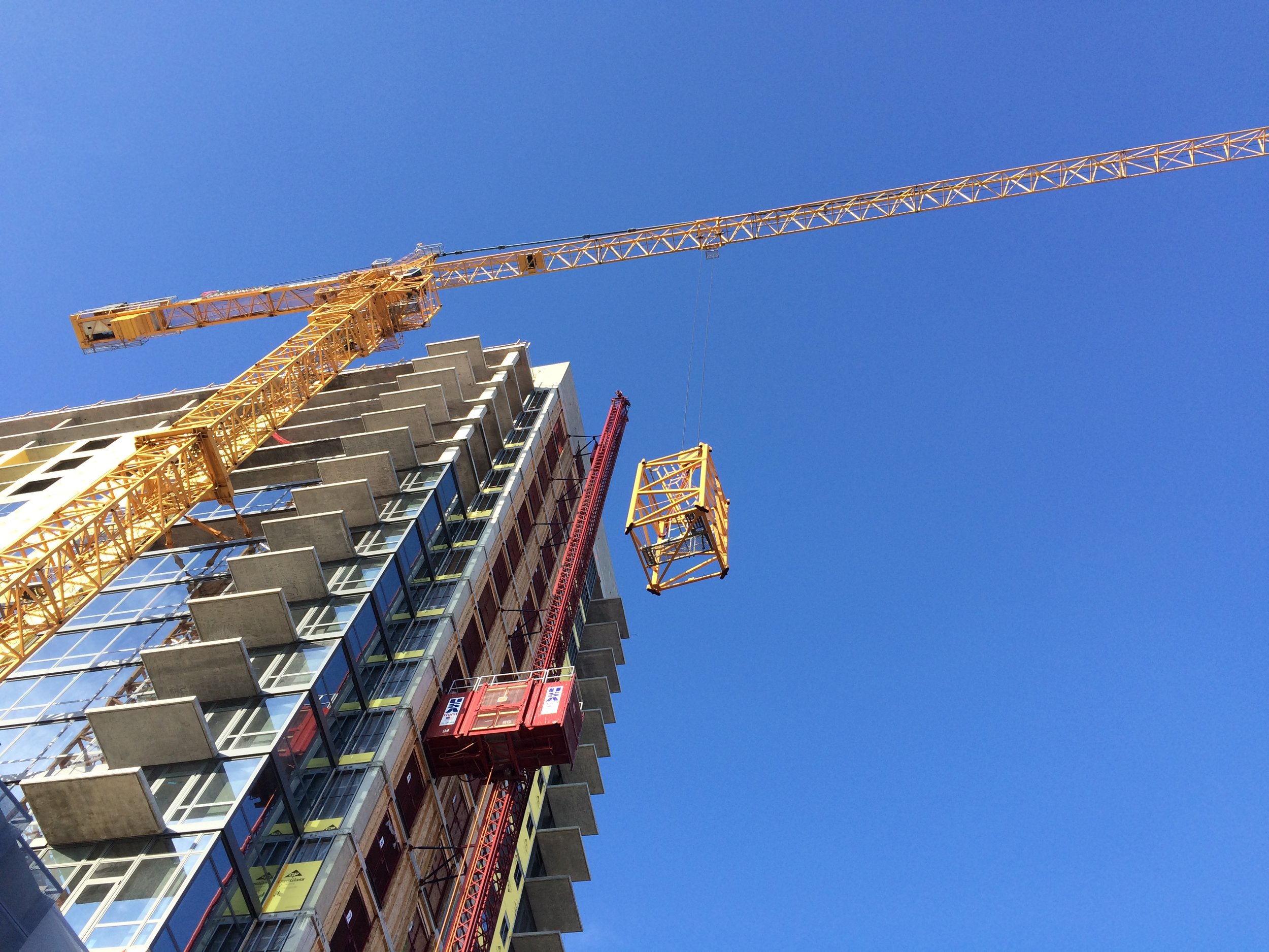 Tower Crane Erection — Gateway Construction Company, Inc.