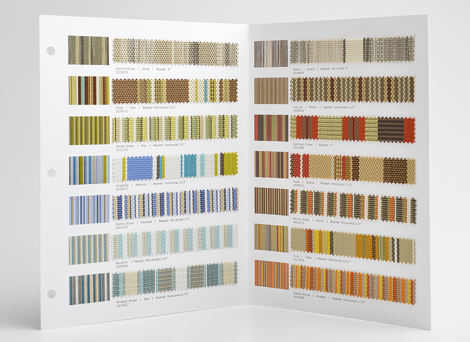 Material Swatches & Samples — Harris Sample Book