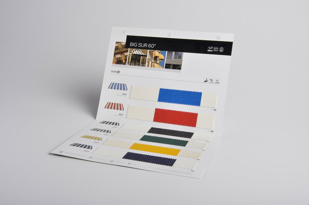 Fabric Swatch Cards — Harris Sample Book