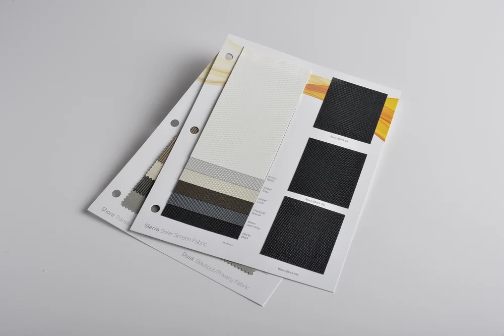 Fabric Swatch Cards