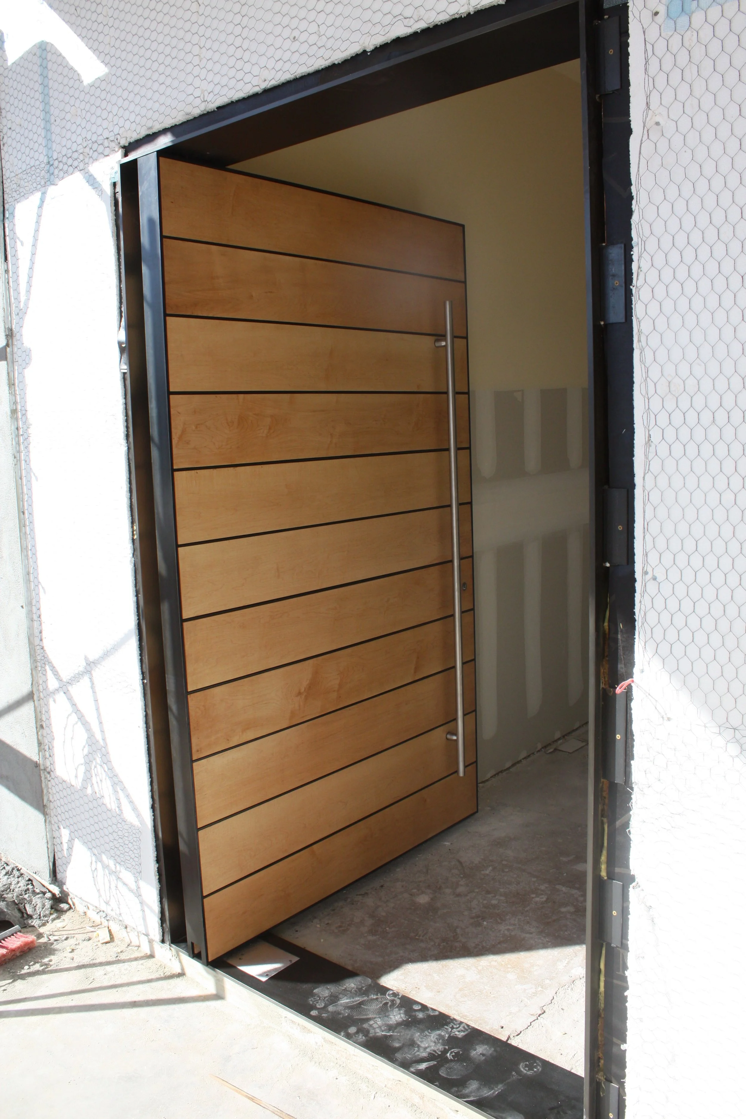 Design and fabrication of custom steel doors in Washington — Studio Make