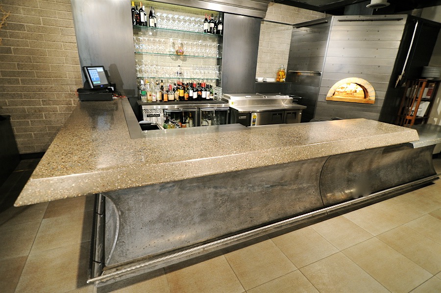 Bar Countertops Washington, Concrete countertops restaraunt, Seattle ...