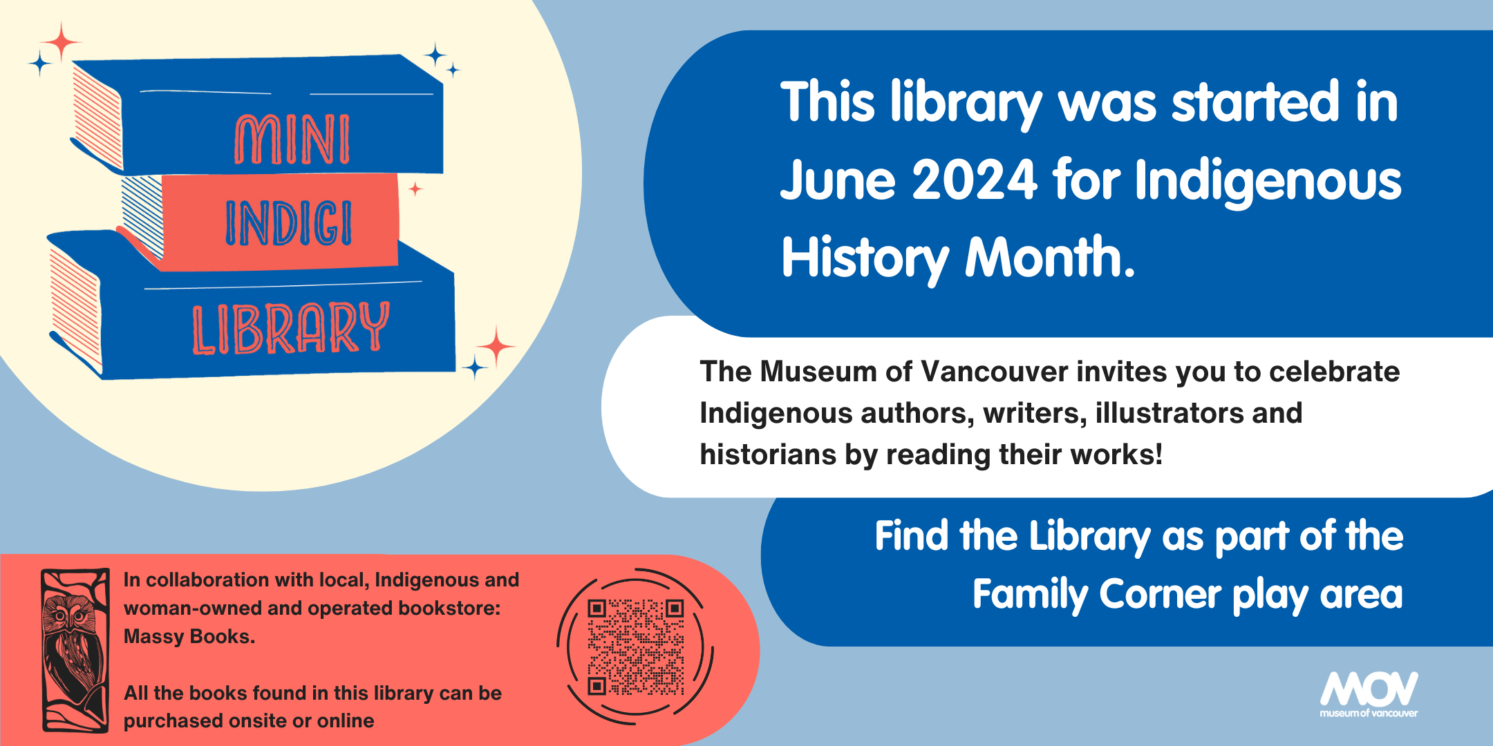 Mini Indigi Library — MOV | Museum of Vancouver