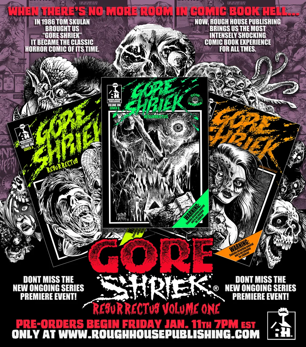 A RESURRECTION IN GORE! — ROUGH HOUSE PUBLISHING