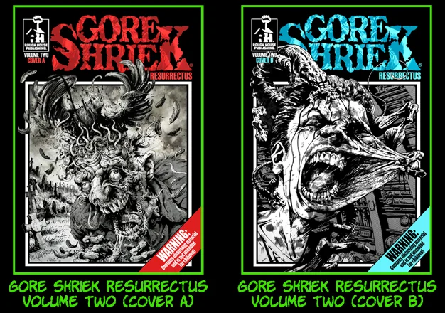 PRESS RELEASE - SHRIEK AND SHRIEK AGAIN! — Rough House Publishing