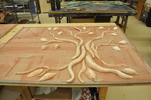 Making a Tree of Life Mural — Natalie Blake Studios