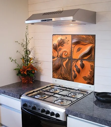 Using Handmade Ceramic Tile with Field Tile — Natalie Blake Studios