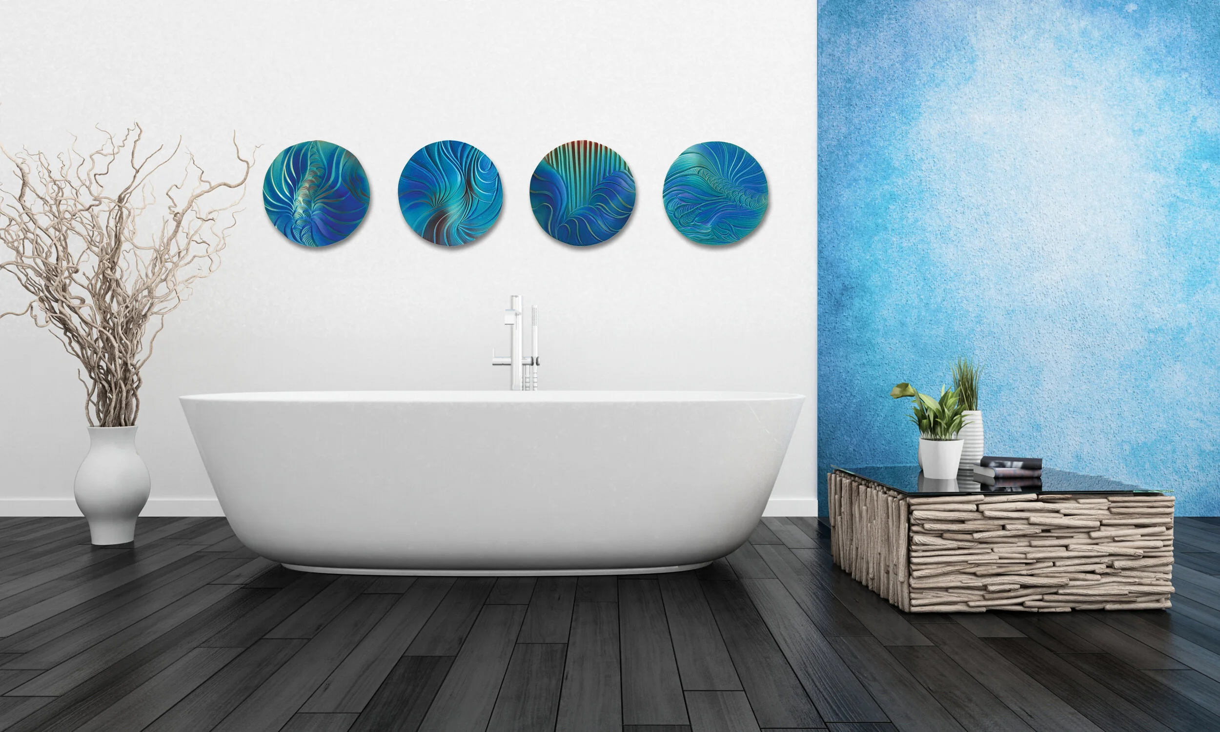 Natalie Blake Studios: Tile Murals, Ceramic Wall Art, Backsplash Design