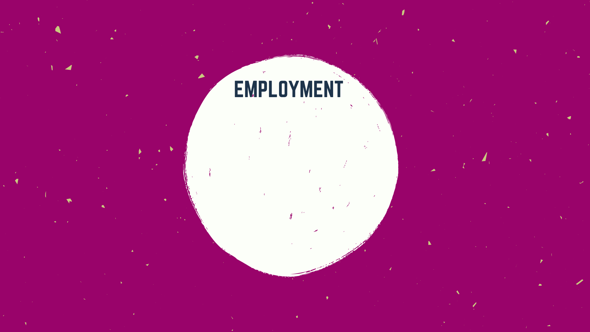 The 7 Conditions of Learning: Employment — Lois Letchford