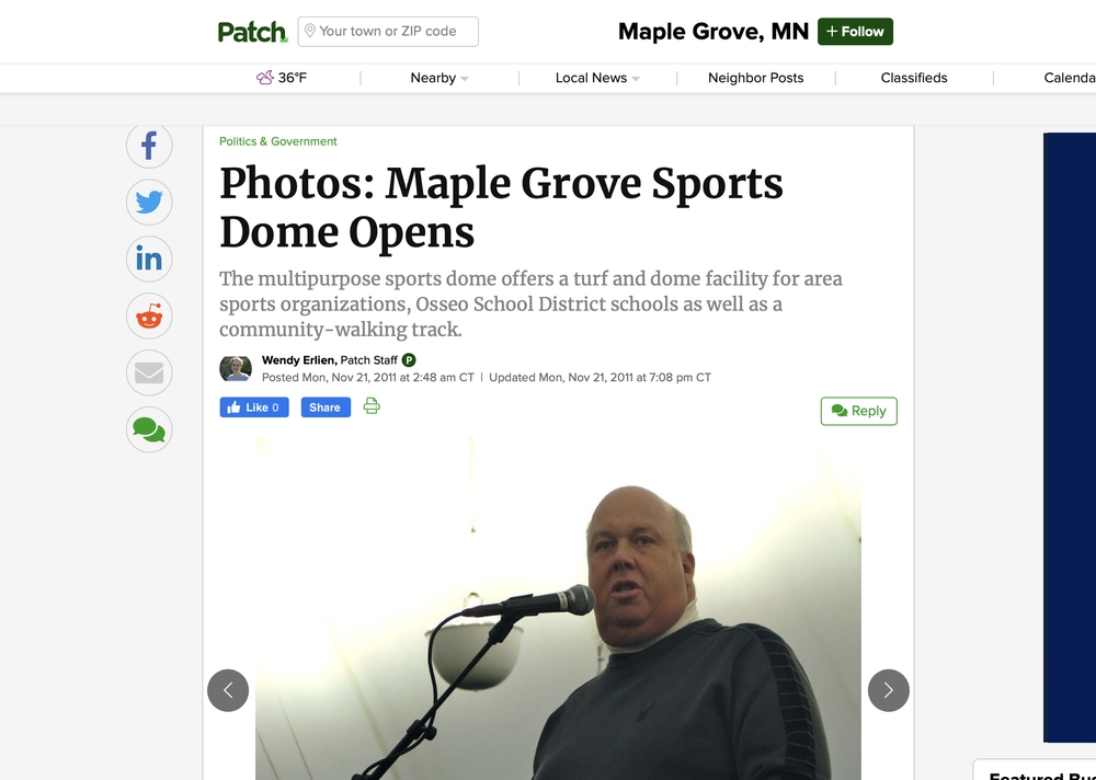 OUR HISTORY — MAPLEBROOK SOCCER