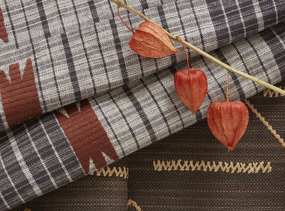 Phoenix - A handwoven and patched textile by Kettlewell Collection ...