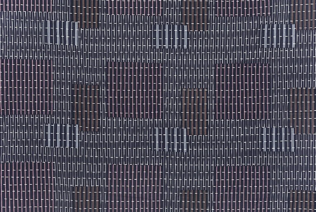 Vera - A Kettlewell Collection stitched patchwork textile. — Kettlewell ...
