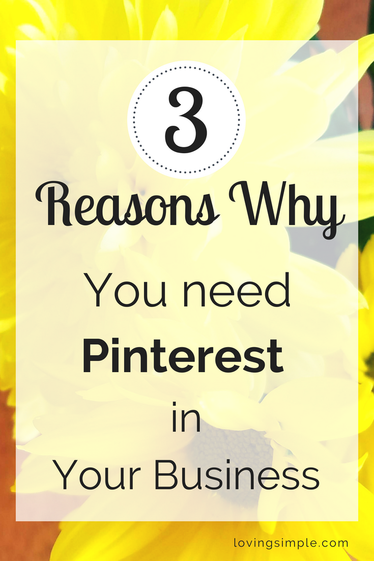 3 Reasons Why You Need Pinterest in Your Business — Loving Simple
