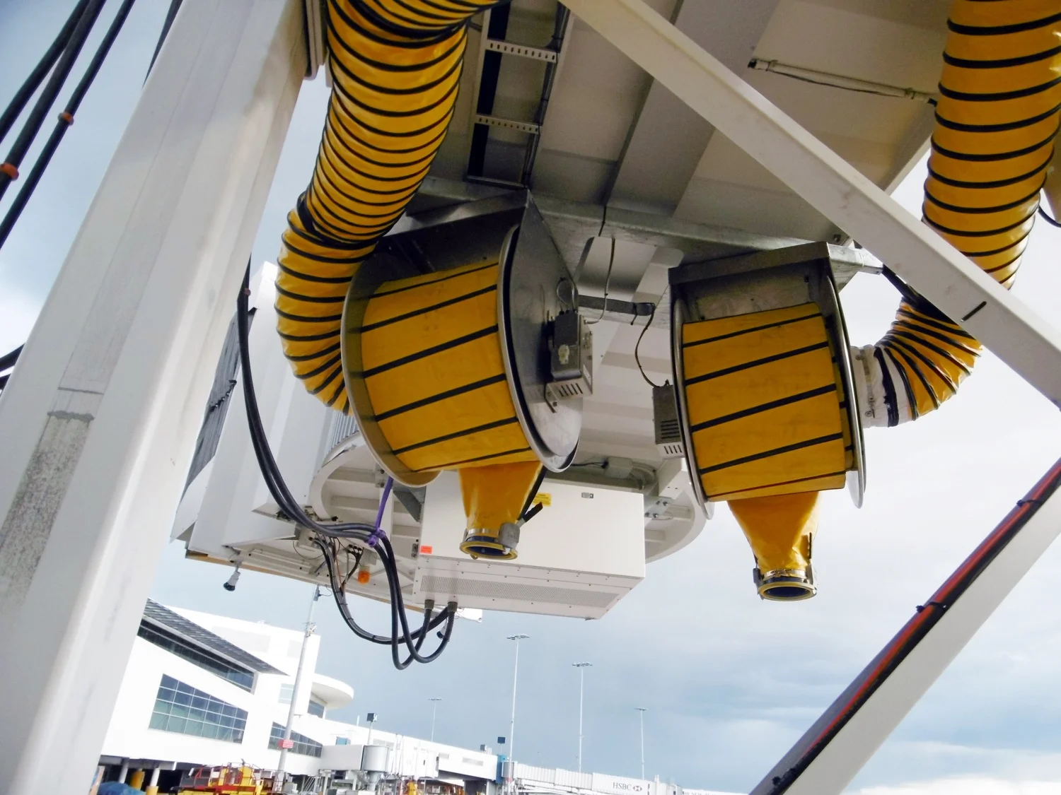 Powered Pre-Conditioned Air Duct Reelers — Airport Equipment Australia