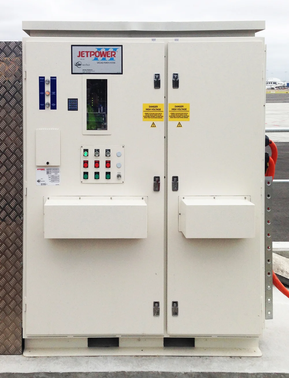 Jetpower III 400Hz Ground Power System — Airport Equipment Australia
