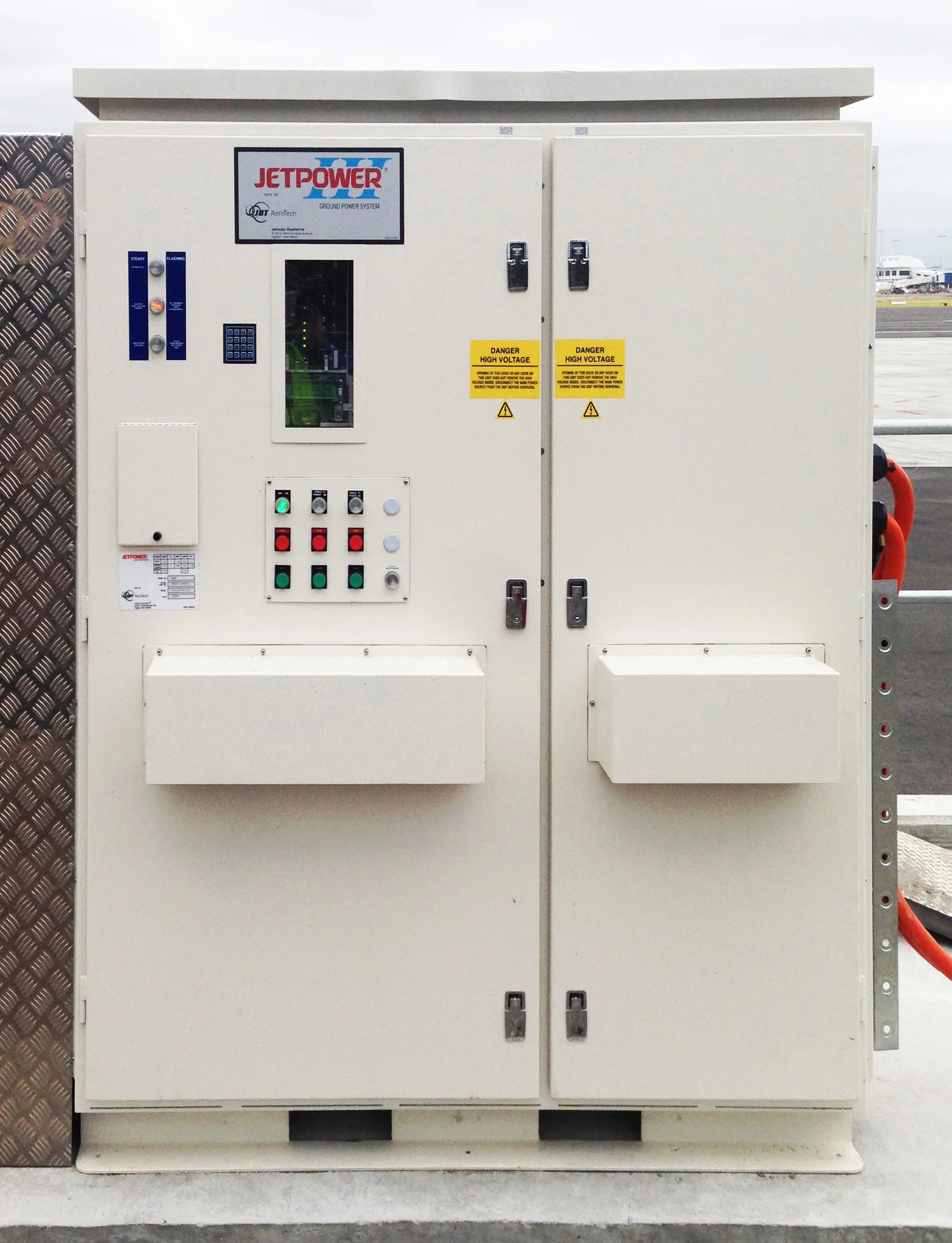 Jetpower III 400Hz Ground Power System — Airport Equipment Australia