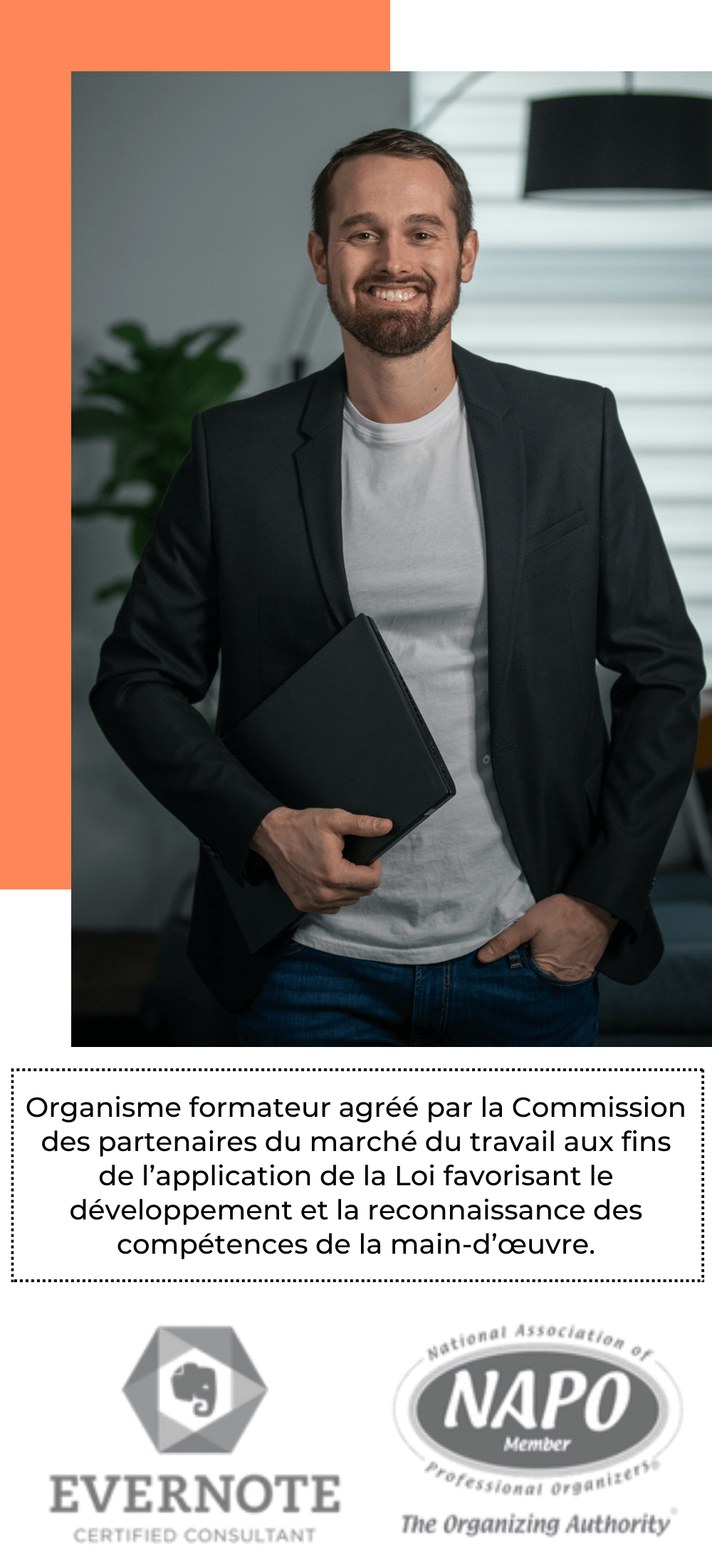 Expert en organisation et productivité personnelle - Matthieu Desroches